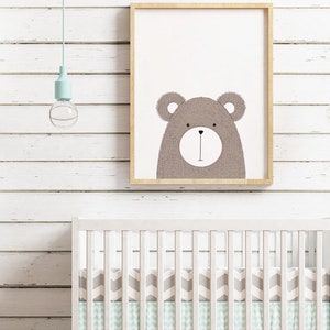 Animal Prints for Nursery, Neutral Nursery, Gender Neutral Nursery ...