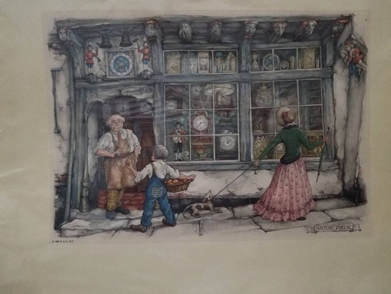 Anton Pieck 1968 Print | Etsy