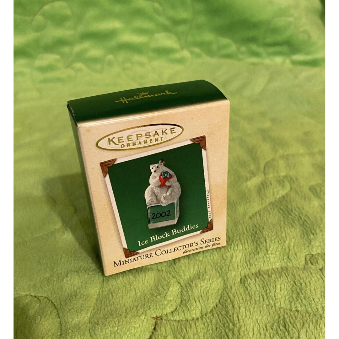 Hallmark Christmas Ornament Ice Block Buddies 2002 - Etsy