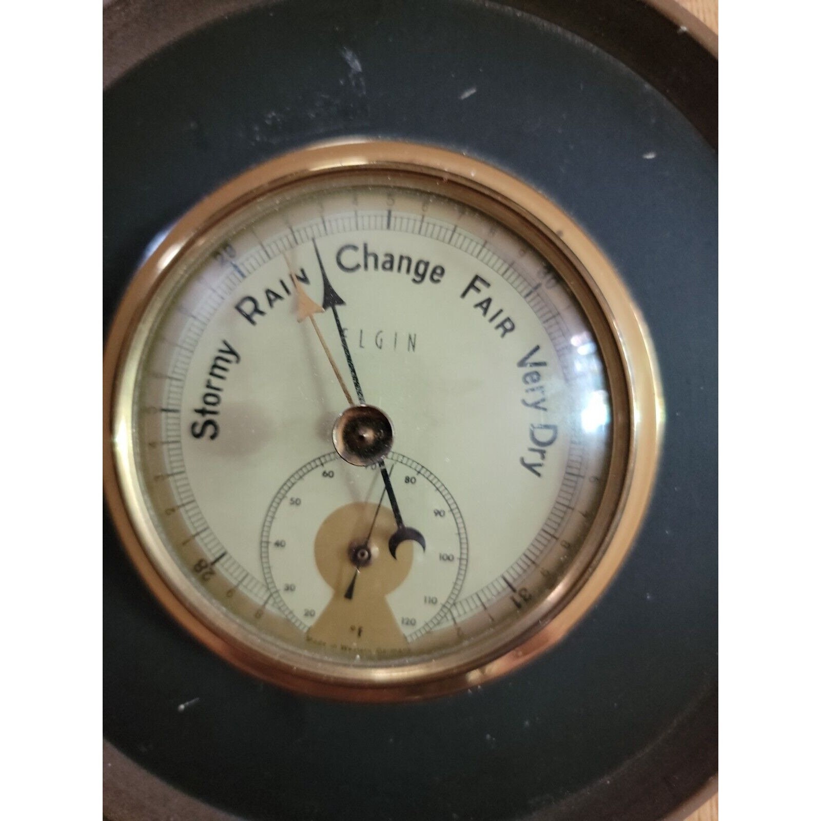 Mid Century ELGIN Compensated Barometer - Etsy