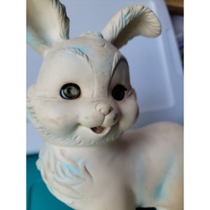 Vintage 1961 Edward Mobley Bunny Rabbit Sleepy Eyes Squeaky - Etsy