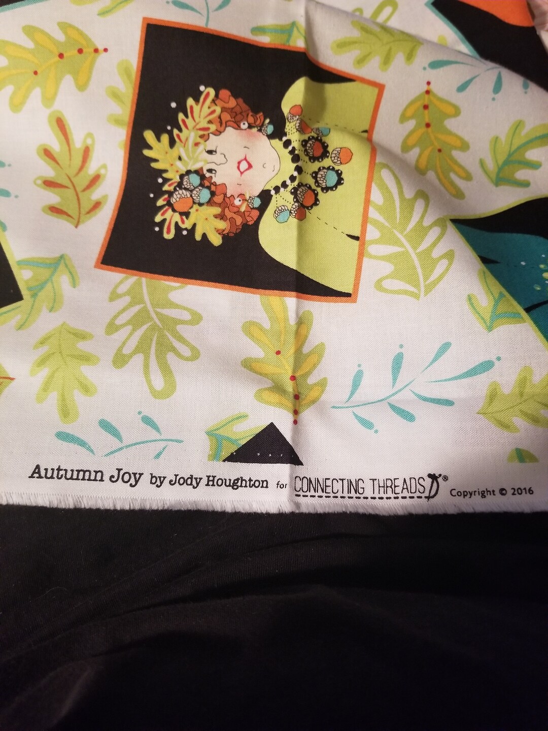 Autumn Joy by Jody Houghton Cotton Fabric Remnant - Etsy