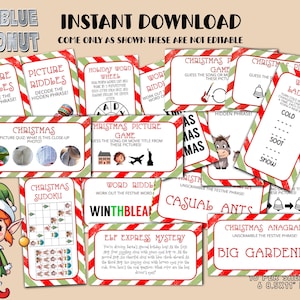 60 Puzzle Advent Cards A Challenge for Every Day 'til Christmas ...