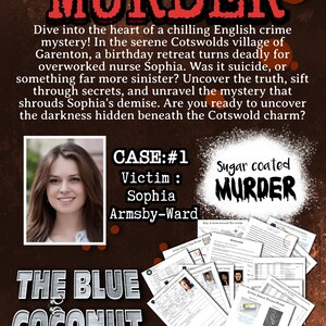 Tabletop Detective Case File, Crime Cold Case 1, Print and Solve at ...