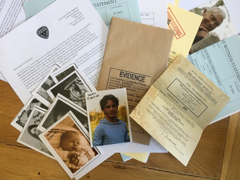 Tabletop Detective Case File Crime Cold Case 3 Murder | Etsy UK