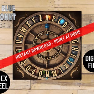 Printable Codex Wheel DIY Cipher Wheel Template for Secret Codes ...