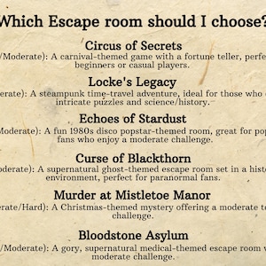 Locke's Legacy Escape Room, Time Machine Steampunk, Tabletop Puzzles ...