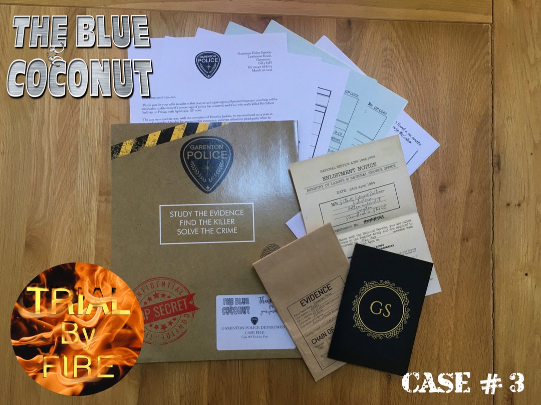 Tabletop Detective Case File, Crime Cold Case 3 Murder, POSTED to Your ...