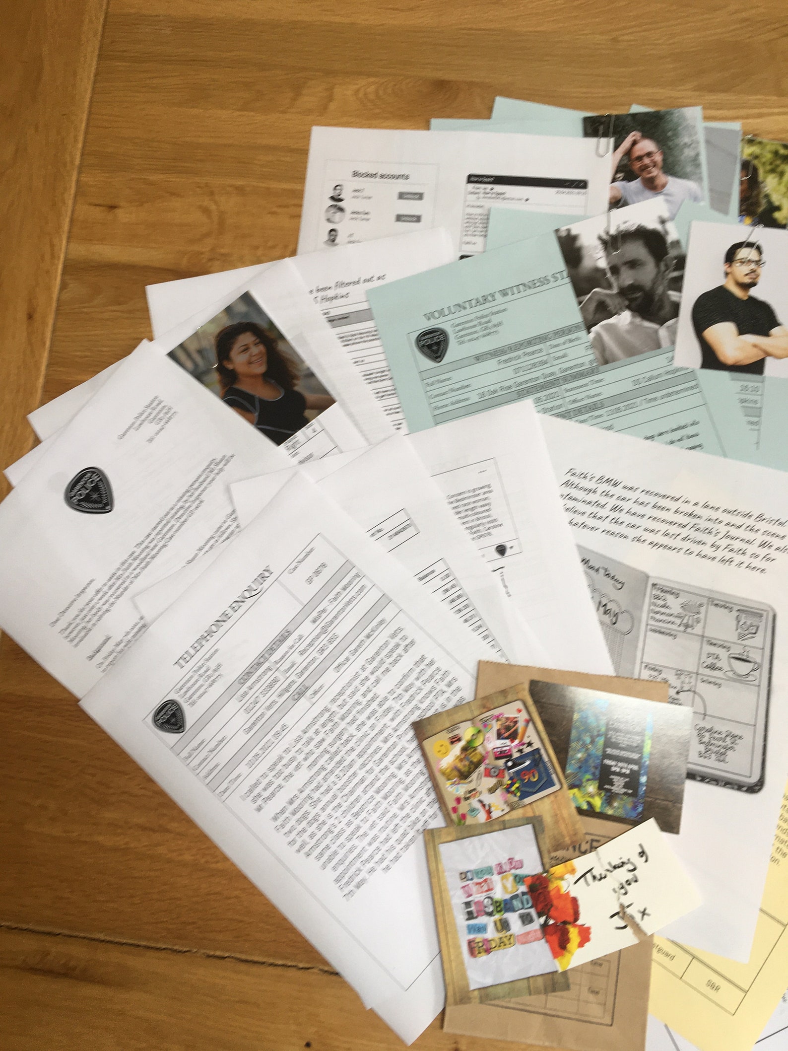 Tabletop Detective Case File Crime Cold Case 4 Murder | Etsy UK