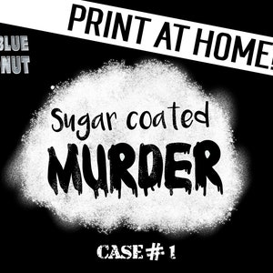 Tabletop Detective Case File, Crime Cold Case 1, Print and Solve at ...