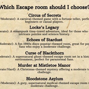 Christmas Murder at the Manor Escape Room in a Book, Tabletop Puzzles ...
