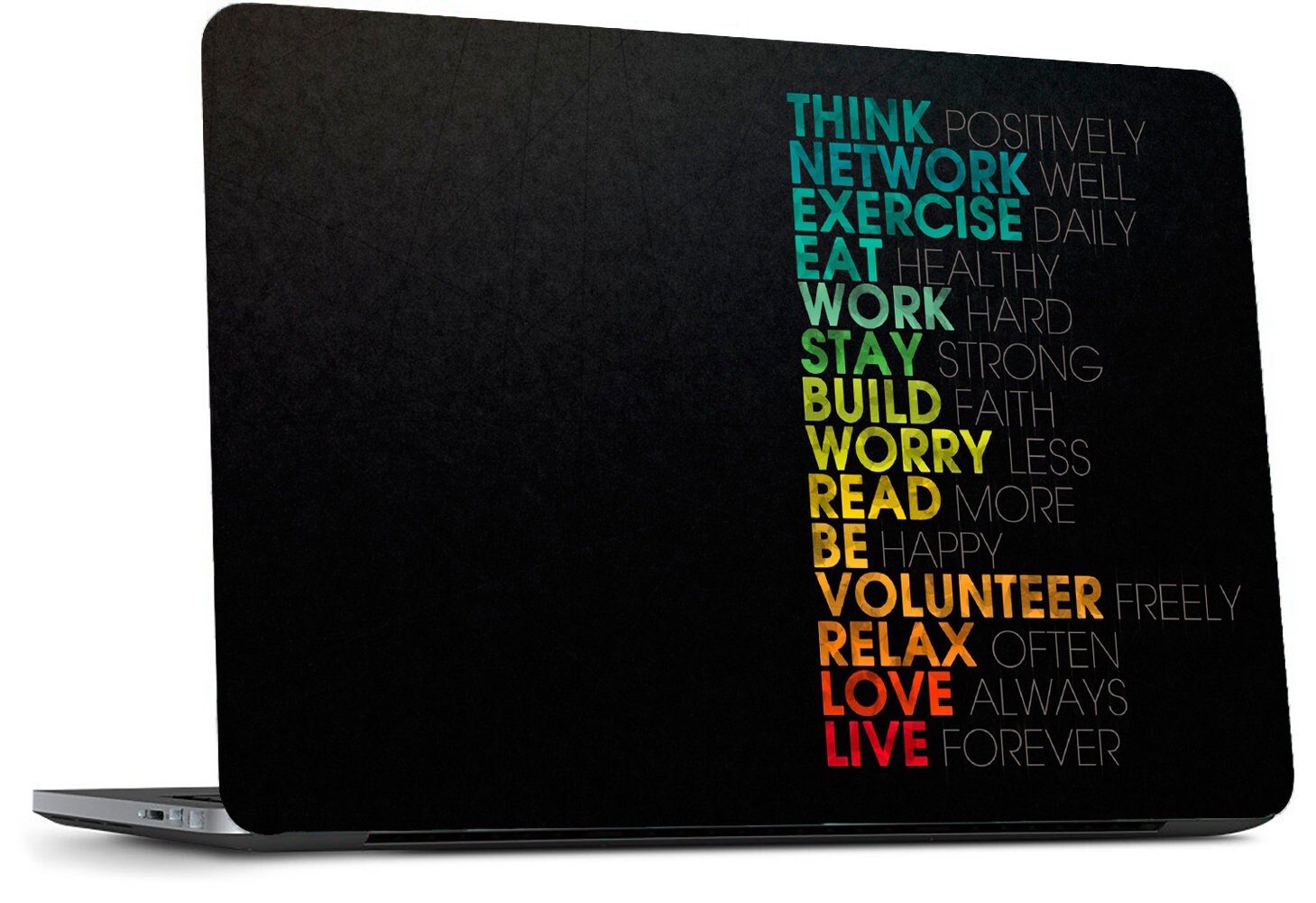 Motivational Laptop Skin Vinyl Decal Sticker Notebook Dell | Etsy Australia