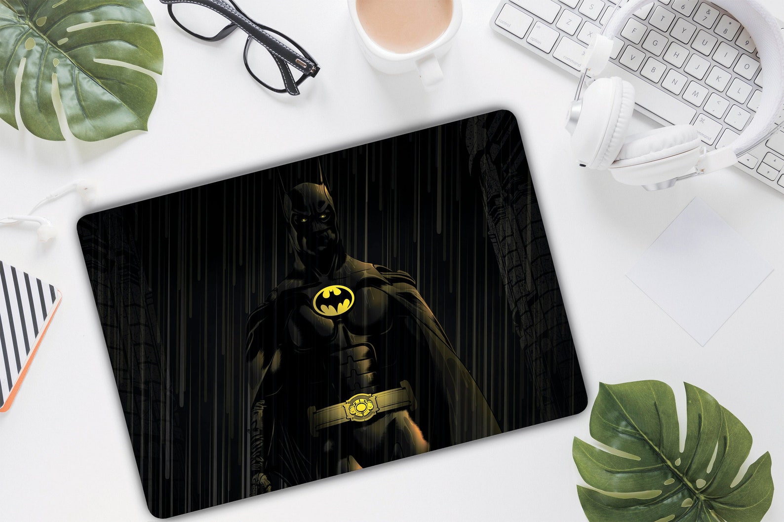 Batman Laptop Skin Vinyl Decal Sticker Notebook Dell Xps Etsy