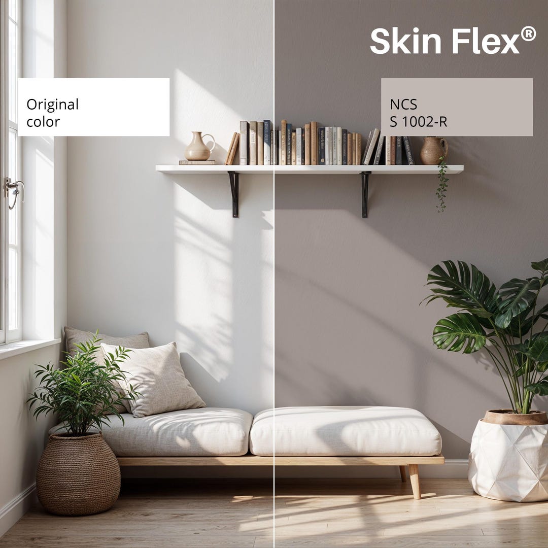 Renter-friendly Custom Color Wallpaper, Affordable Peel and Stick for ...