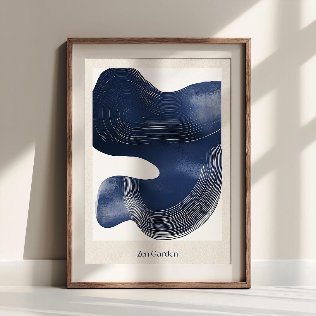 Minimalist Wabi Sabi Bird Wall Art – Large Chinoiserie Print for ...