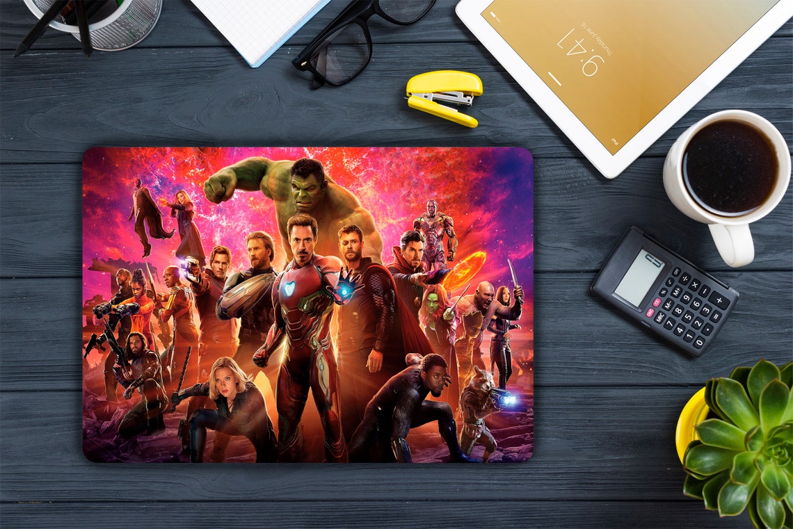 Avengers Laptop Skin Vinyl Decal Sticker Dell Xps 15 Inspiron - Etsy