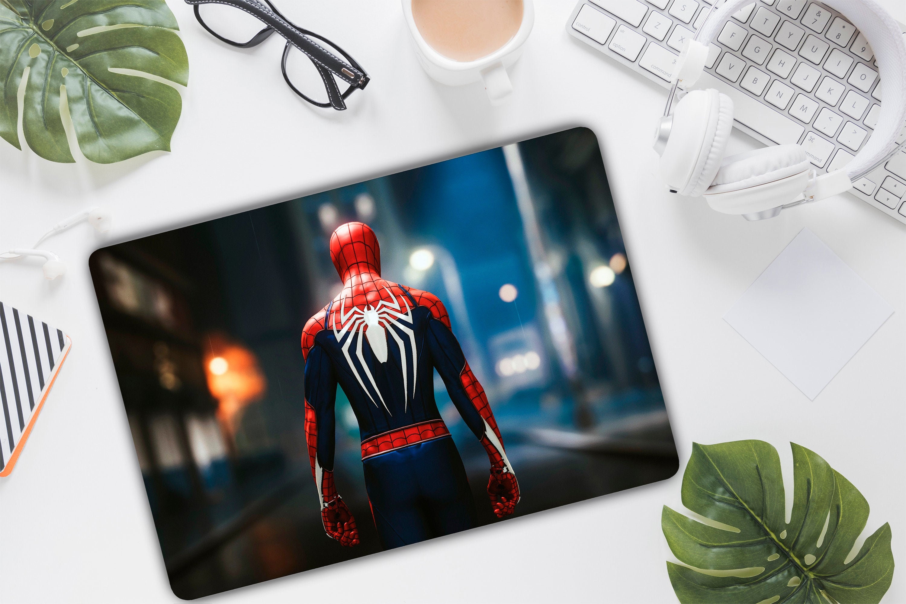 Spiderman Laptop Skin Vinyl Decal Spider-man Sticker Dell Xps - Etsy