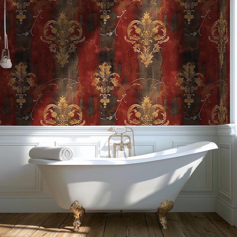 Wallpaper Mural Old World - Etsy