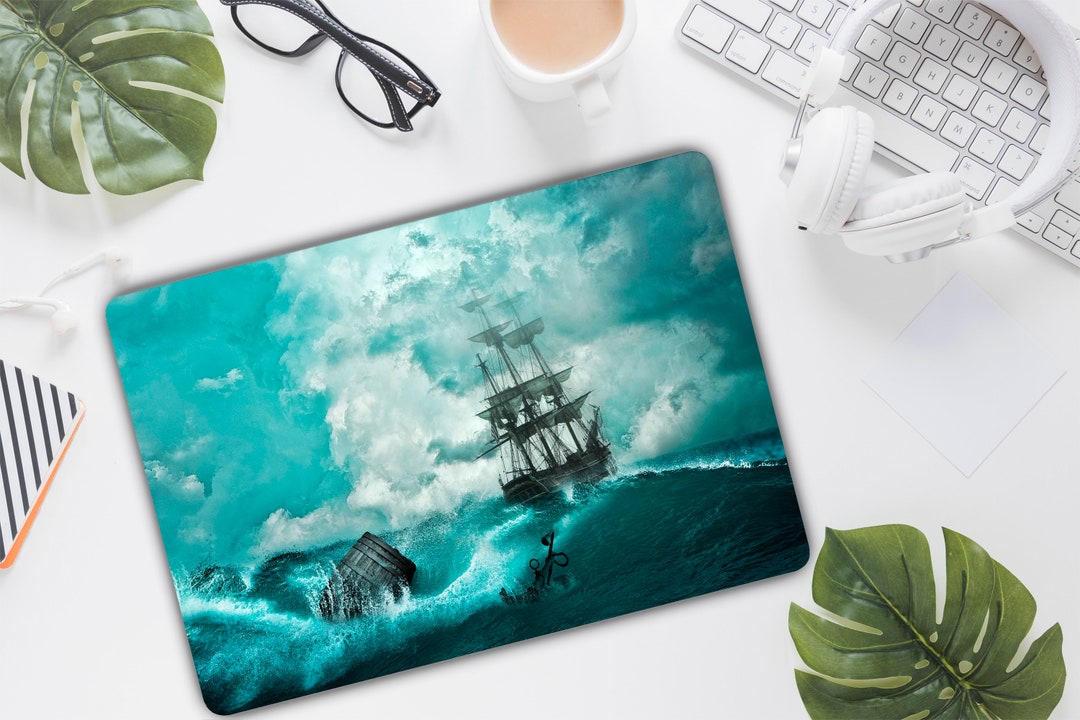 Ocean Storm Ship Laptop Skin Vinyl Decal Notebook Dell - Etsy