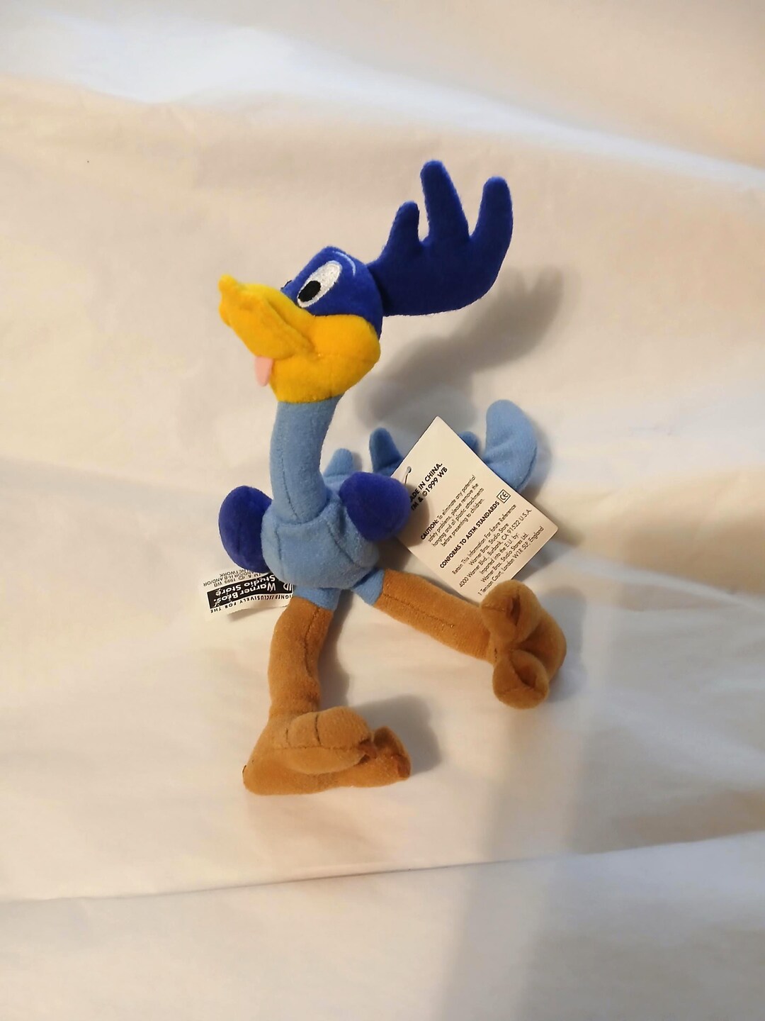 Road Runner Looney Tunes Plush Bean Bag Figure, 1999 - Etsy