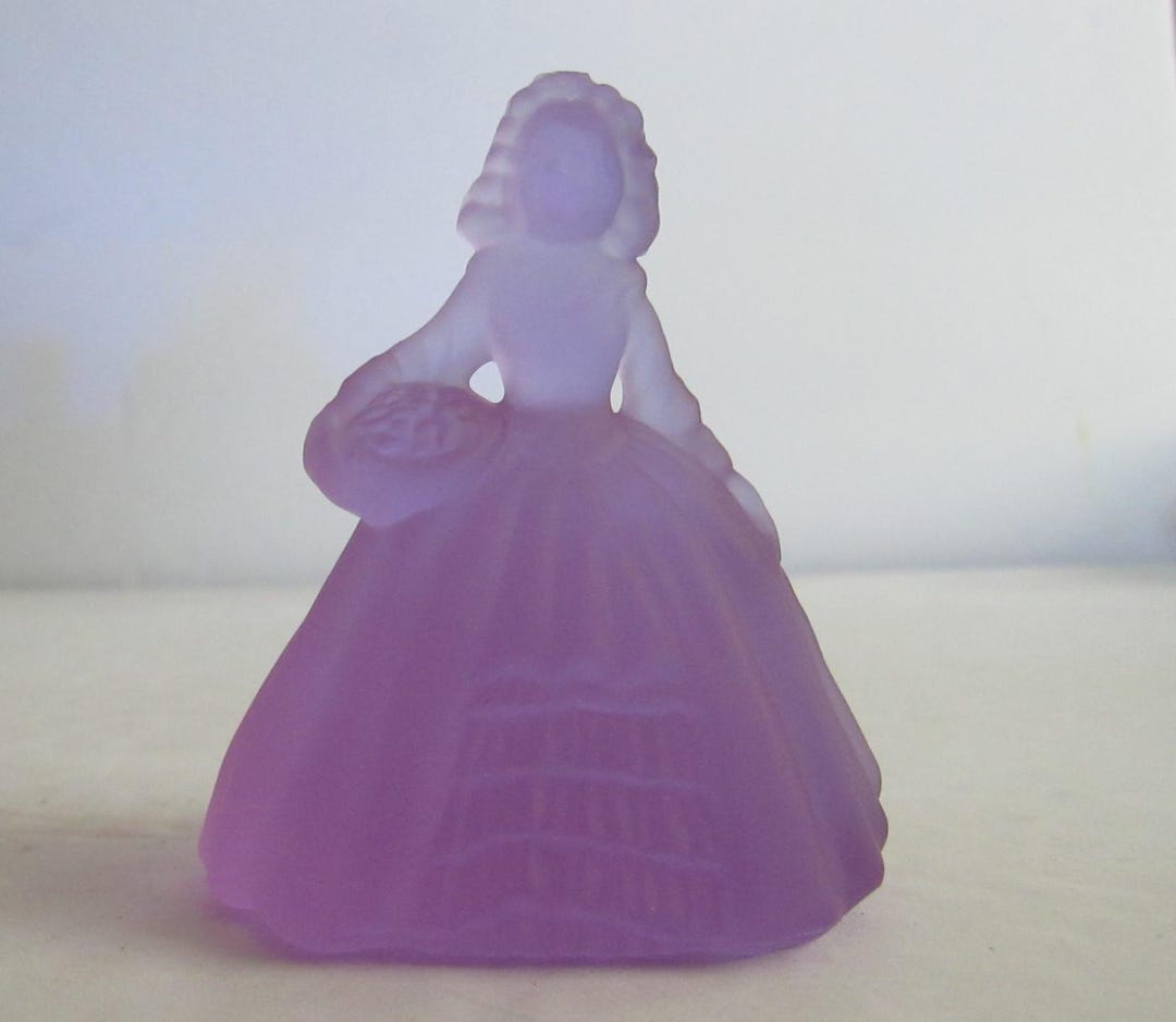 Vintage Boyd Glass Elizabeth Doll Figurine, Alexandrite Satin Color - Etsy