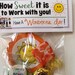 How SWEET It is to WORK With You Sweet Thoughts gag Gift Bags Funny ...