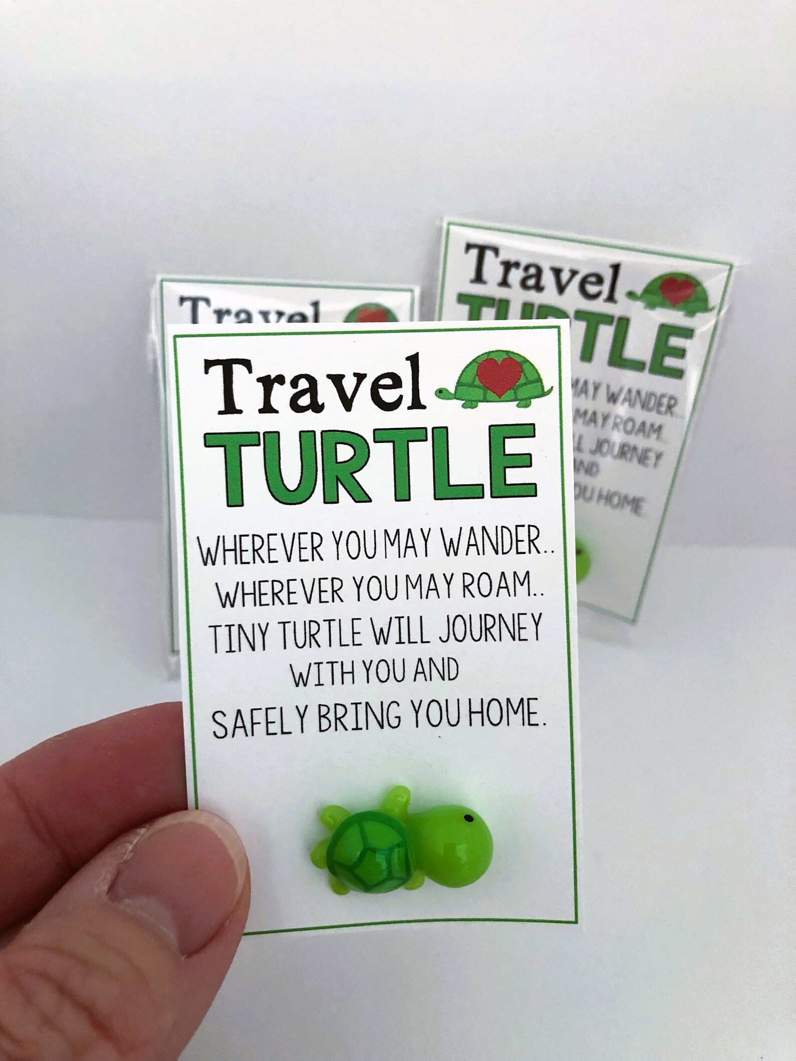 TRAVEL TURTLE Mini Adorable Turtle, Good Luck Charm, Safe Travels, Tiny ...