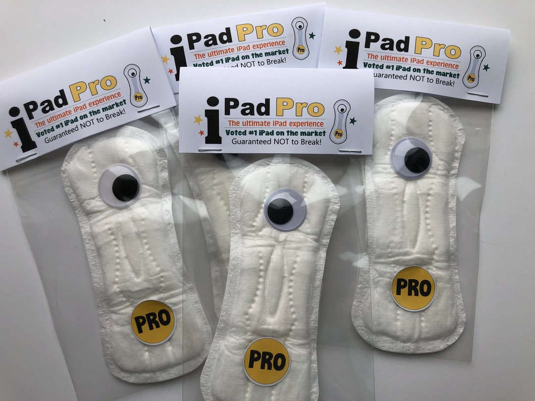 Original iPad PRO Joke- Office Funny Gag Gift Bags , Silly Prank Goody ...