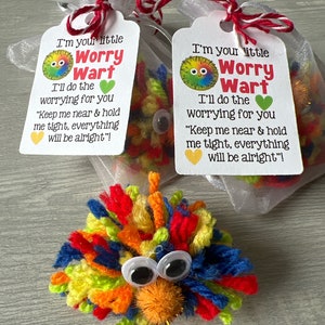 WORRY WART -sweet Thoughts Gift Bag, Kids, Children, Anxiety, Calming ...