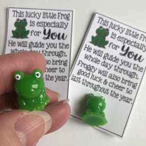 LUCKY LITTLE FROG- Good Luck Charm, Lucky Charm - Sweet Thoughts Gift ...