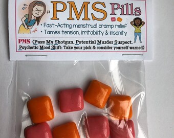 HAPPY PILLS Gag Gift Bags Joke Hilarious Funny White - Etsy