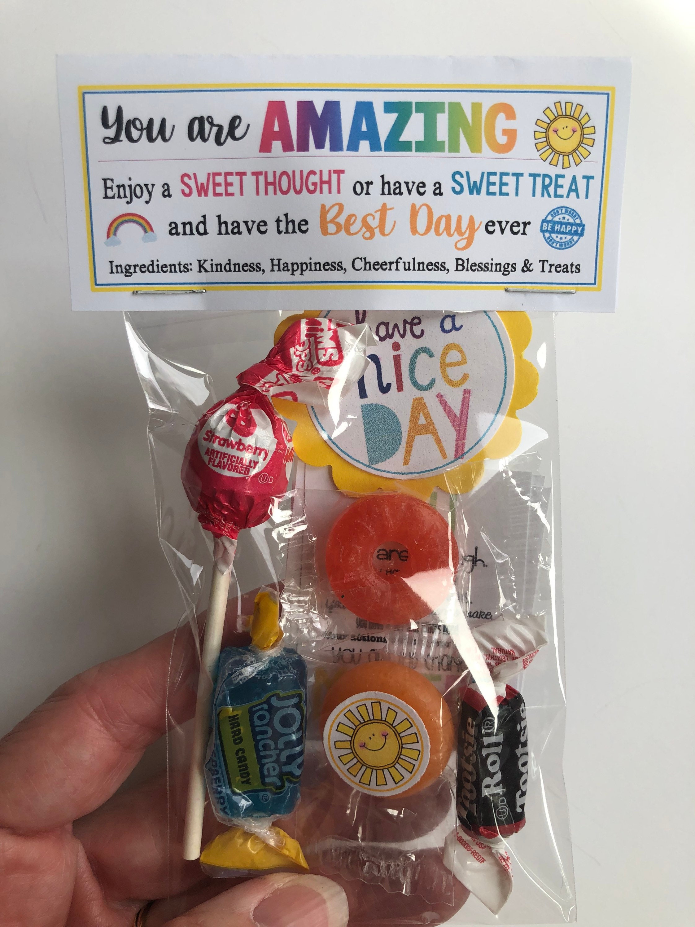 YOU ARE AMAZING! -sweet Thoughts Goody Bag, Team, Staff, Friends, Co ...