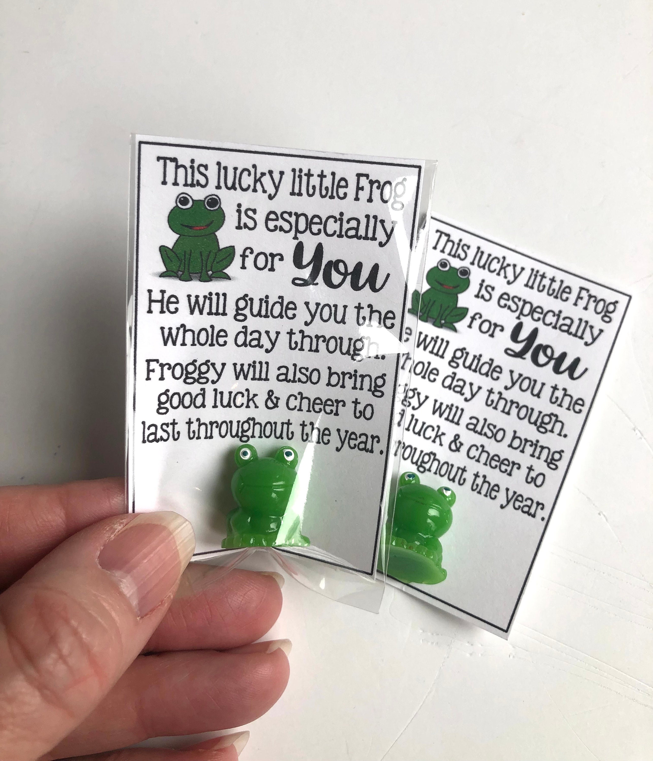 LUCKY LITTLE FROG- Good Luck Charm, Lucky Charm - Sweet Thoughts Gift ...