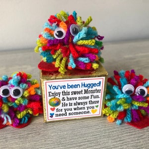 HUG MONSTER - You've Been HUGGED! - Sweet Thoughts Gift Bag, Kids ...