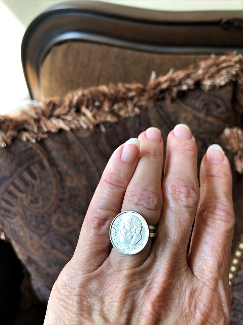 Gag Gift Dime in Ring Diamond Hilarious Birthday - Etsy