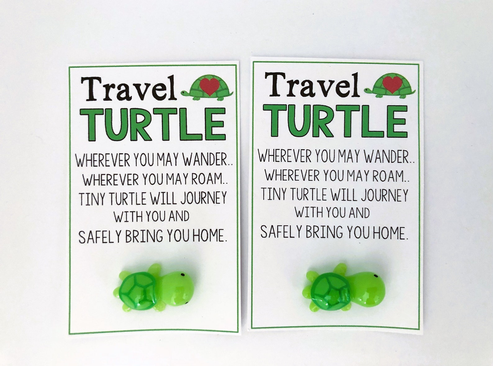 TRAVEL TURTLE Mini Adorable Turtle, Good Luck Charm, Safe Travels, Tiny ...