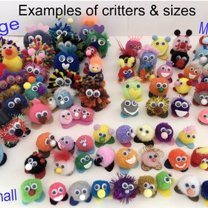 QUIET CRITTERS- XL Box Filled With Poem & Poms Teacher Resource ...