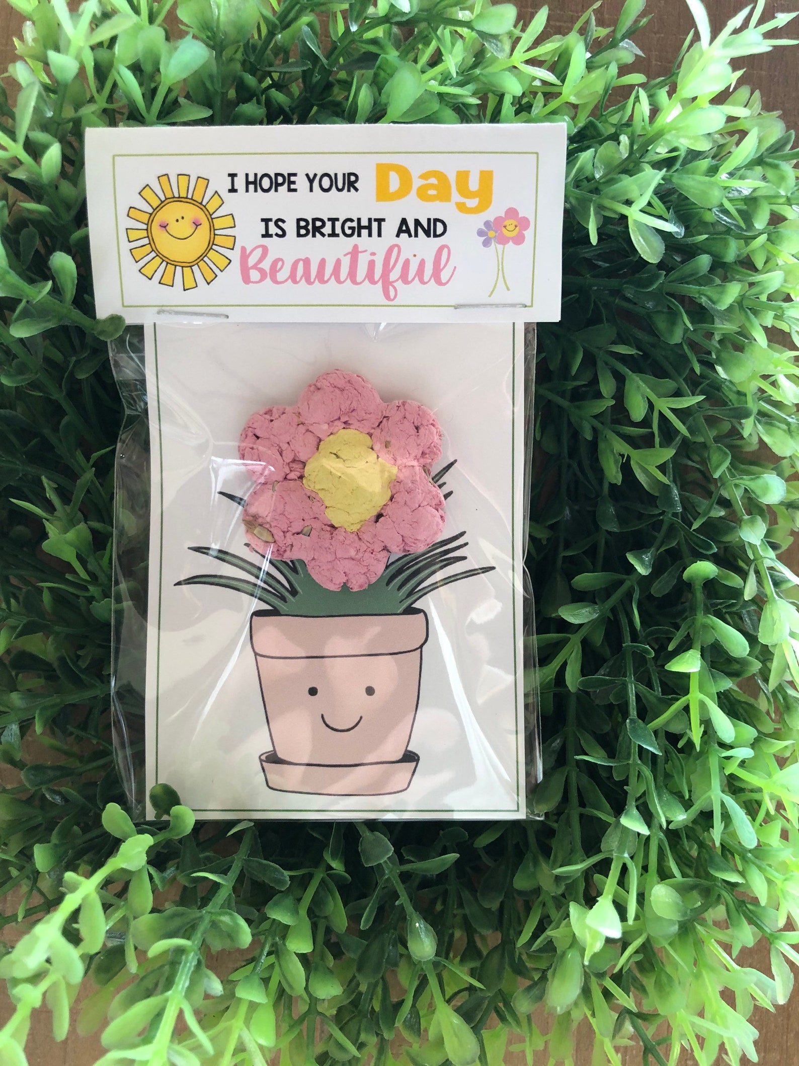THANK YOU for Helping Me Bloom or Day is Beautiful FLOWER - Etsy