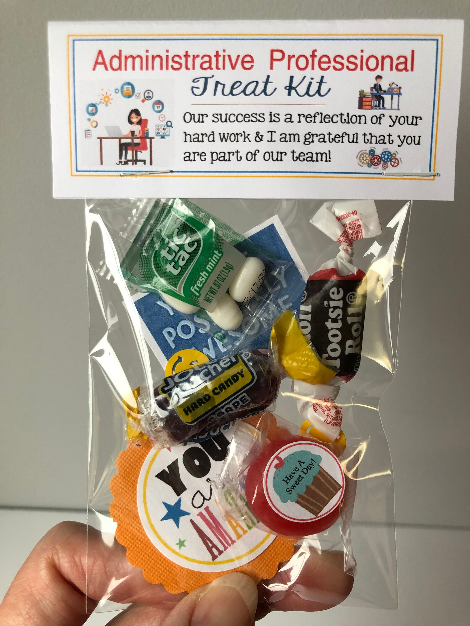 Administrative Professional Treat Kit Goody Baghappy - Etsy