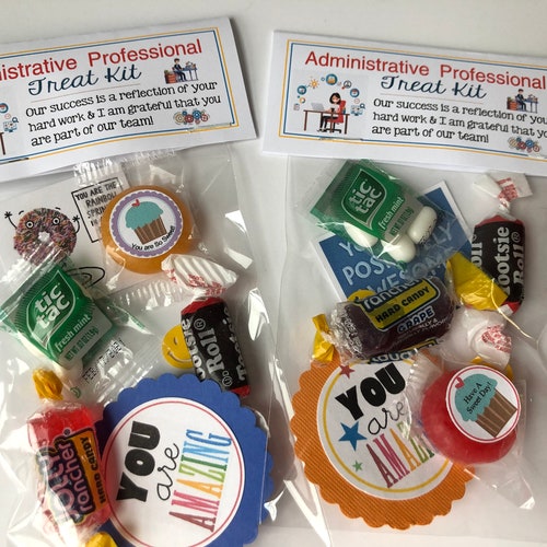 Administrative Professional Treat Kit Goody Baghappy - Etsy