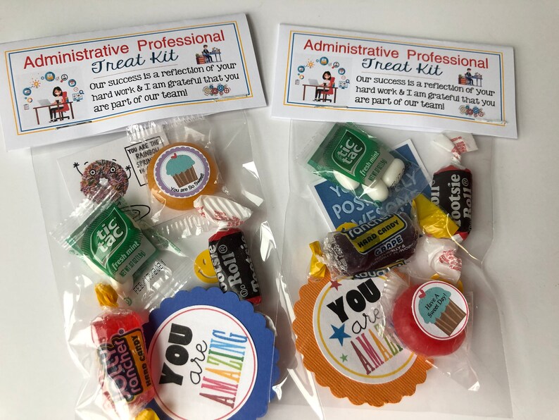 Administrative Professional Treat Kit Goody Baghappy - Etsy