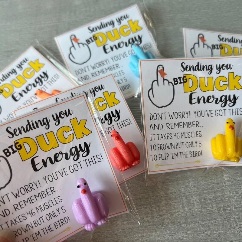 Middle Finger Duck - Etsy