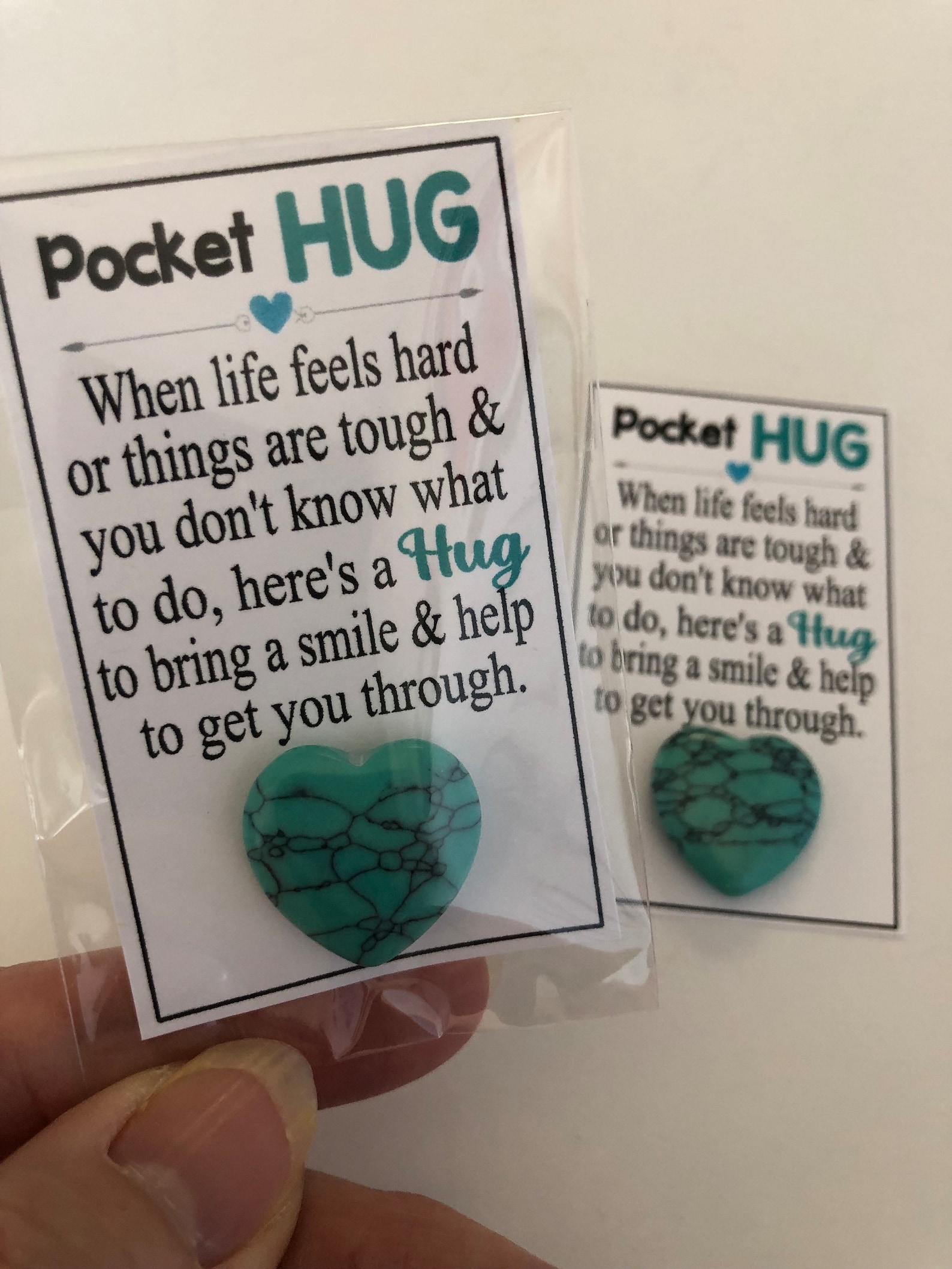 POCKET HUG Gift Bag - Small - Sweet Thoughts Gift, Mom, Friends ...
