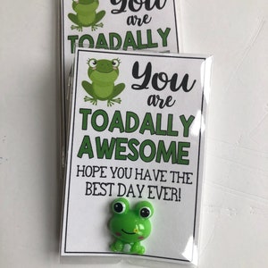 YOU Are TOADALLY AWESOME- Good Luck Charm, Lucky Charm - Sweet Thoughts ...