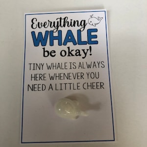I WHALEY Love YOU- Whale Good Luck Charm, Lucky Charm - Sweet Thoughts ...