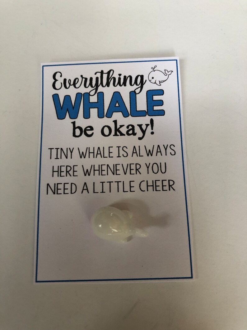 I WHALEY Love YOU- Whale Good Luck Charm, Lucky Charm - Sweet Thoughts ...