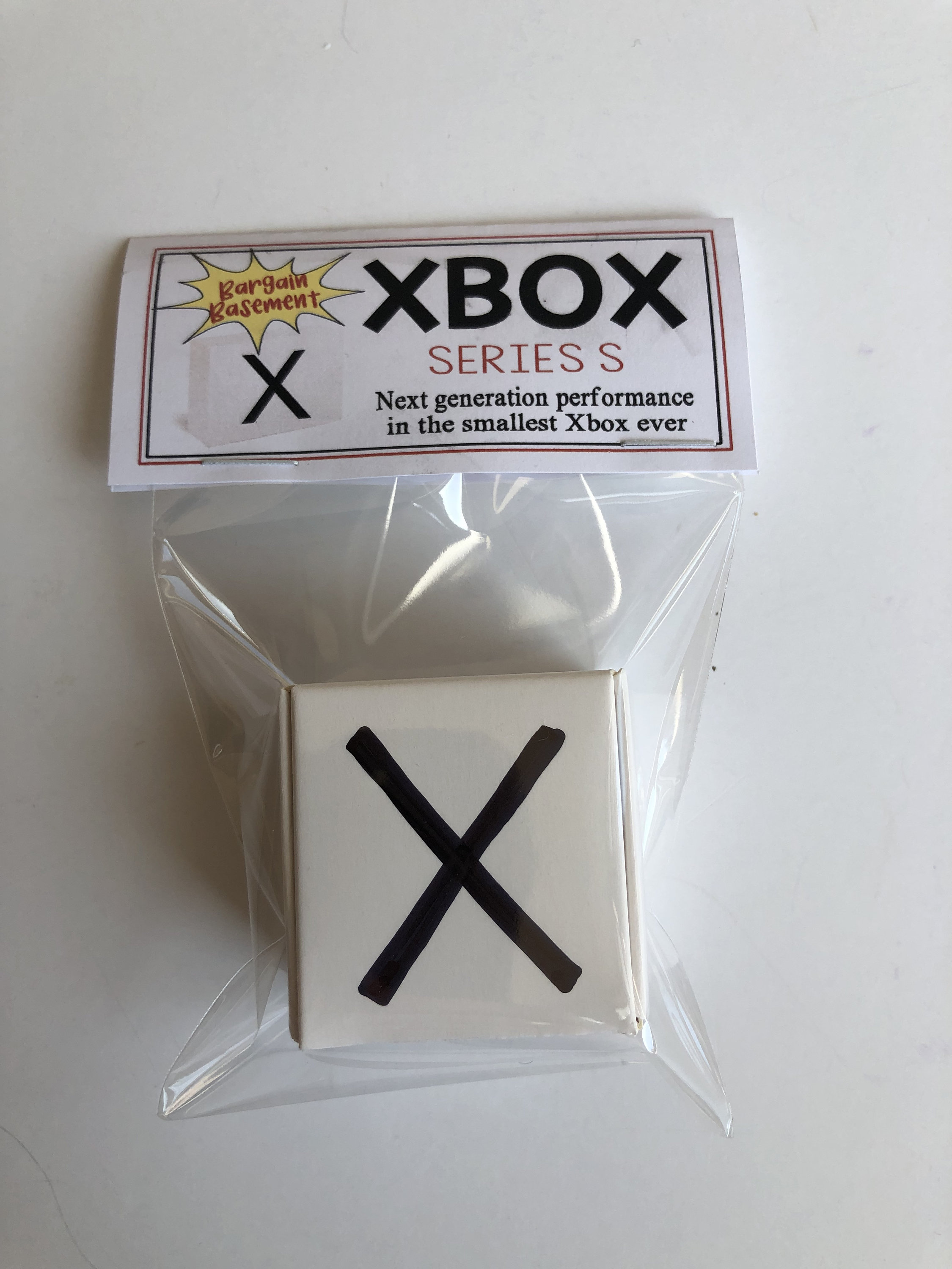 X Box - XBOX - Office Funny Gag Gift Bags , Funny Silly Prank Goody ...