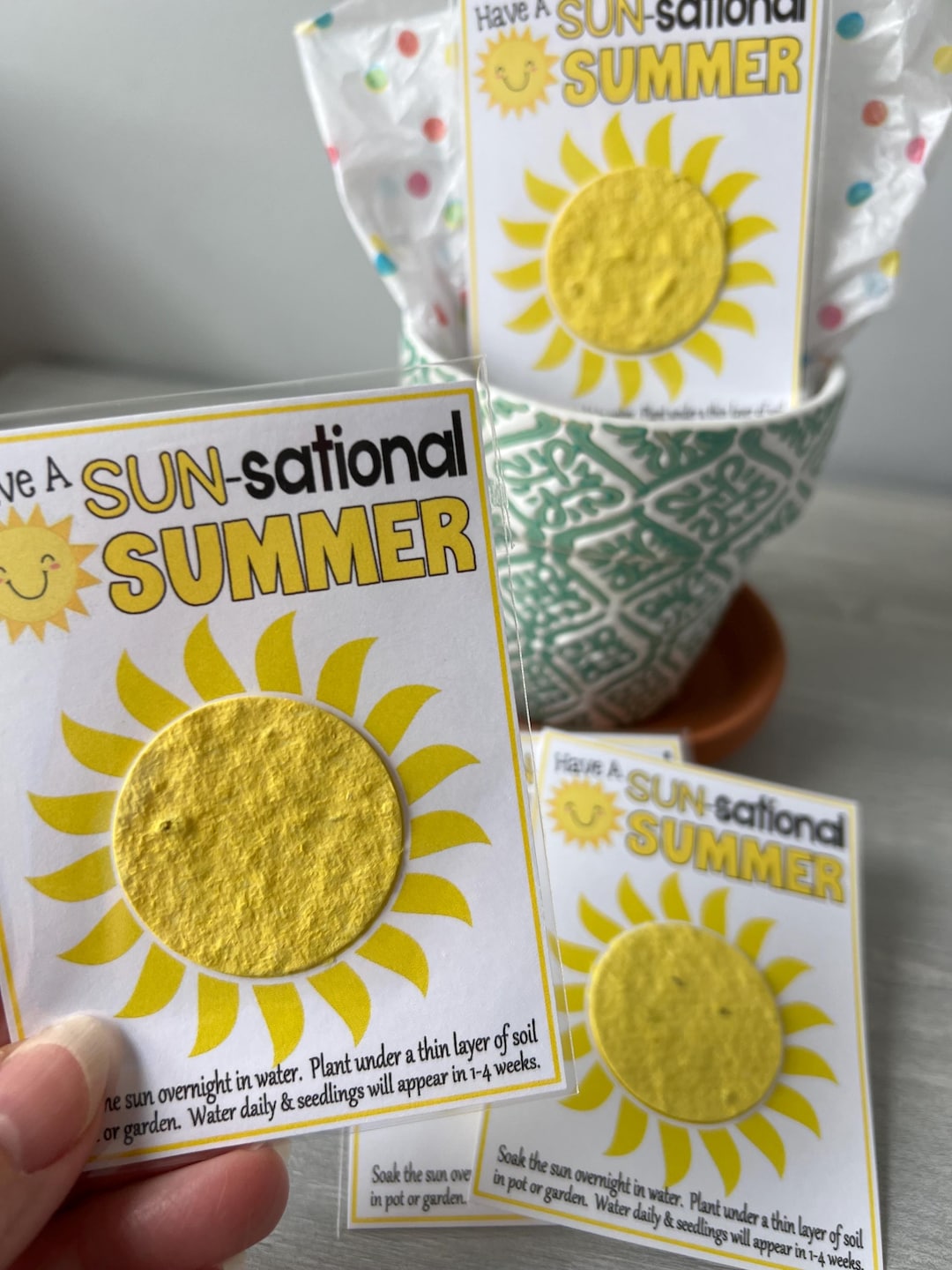 Have a Sun-sational Summer or Sending SUNSHINE -teacher Gifts or ...
