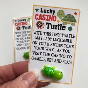 Lucky LOTTO, BINGO, CASINO Turtles - Tiny Turtle Good Luck Charm, Lucky ...