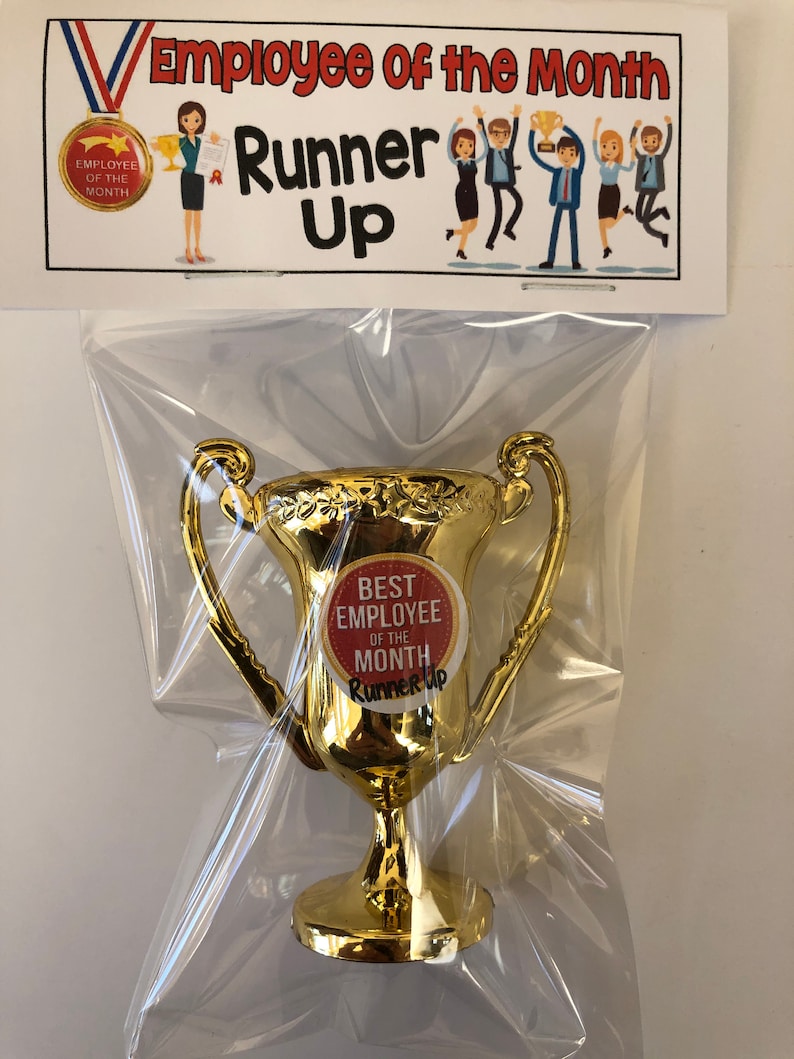 Employee of the Month RUNNER UP Gag Gift Bags Hilarious - Etsy